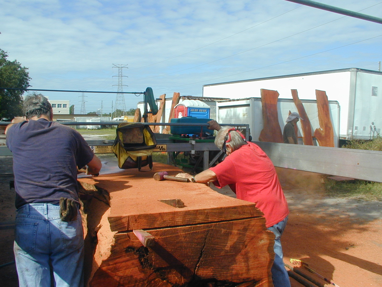 Mobile Sawmill – Florida Crotchwood